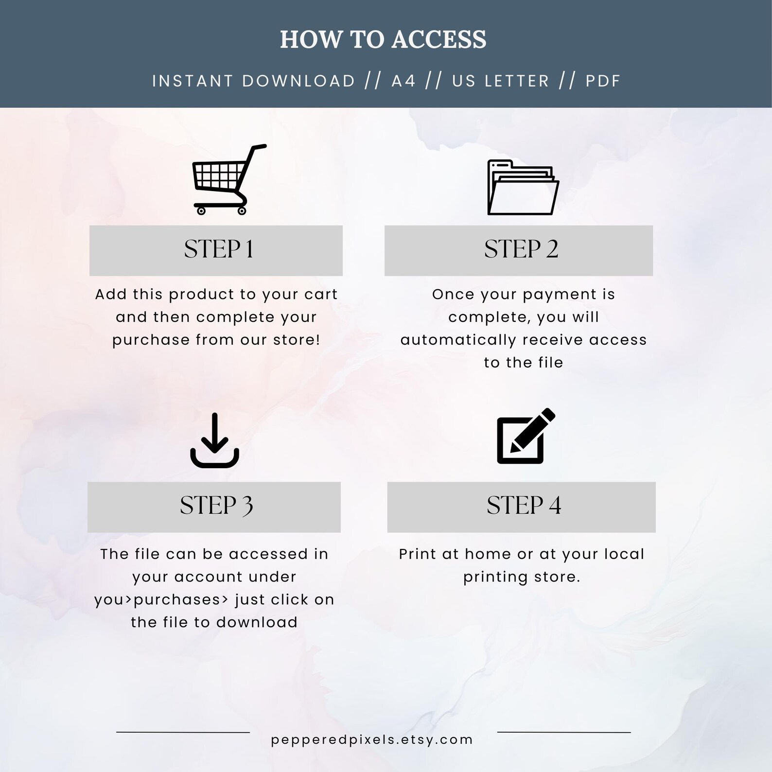 Printable Goal Planner Kit: SMART Goal Setting, Habit Tracker (digital ...