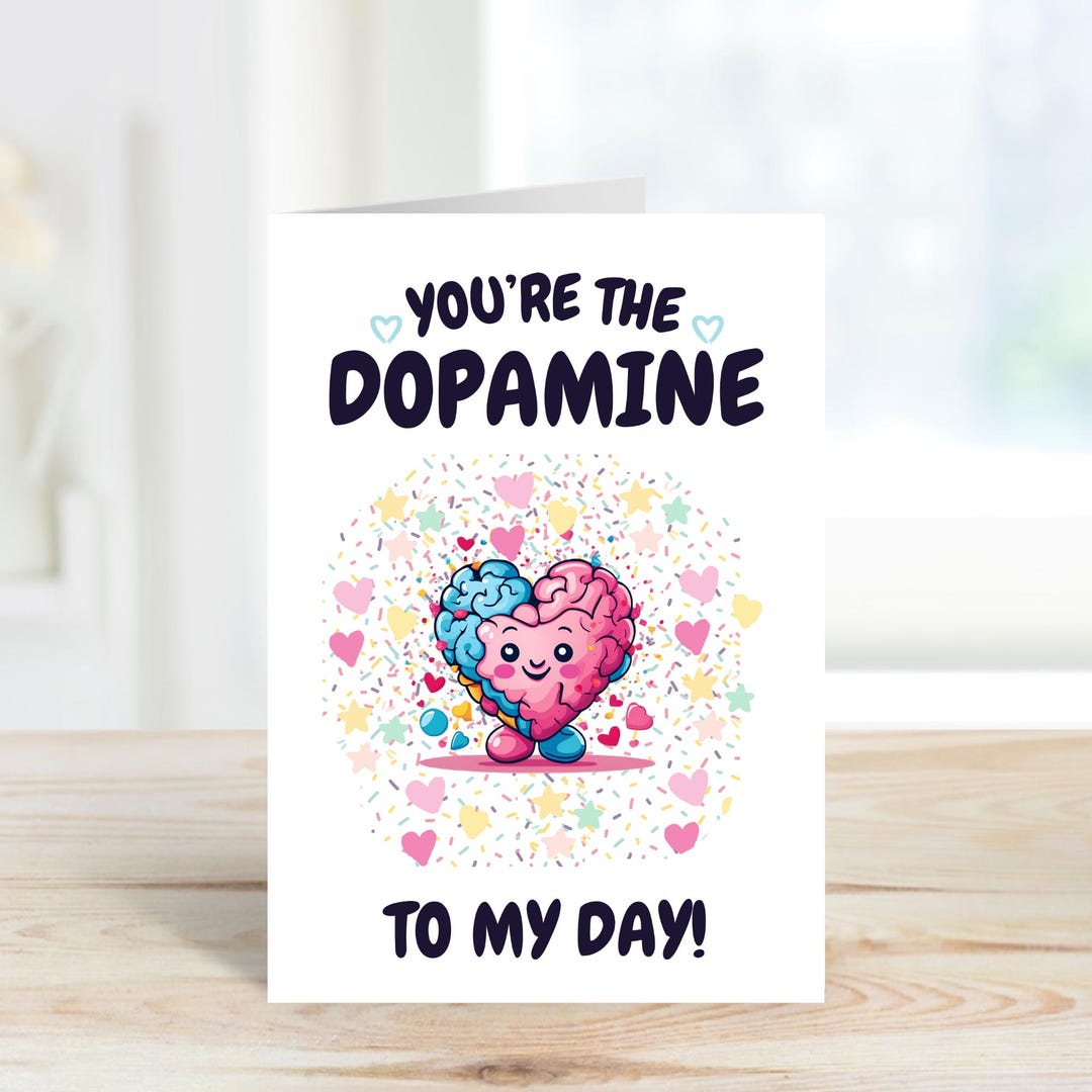 Printable ADHD Love Card | Funny Valentines Day, Anniversary Greeting ...