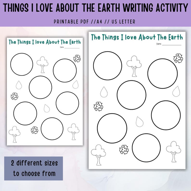 Earth Day Kids Activities, Earth Day Printable, Happy Earth Day, Things ...