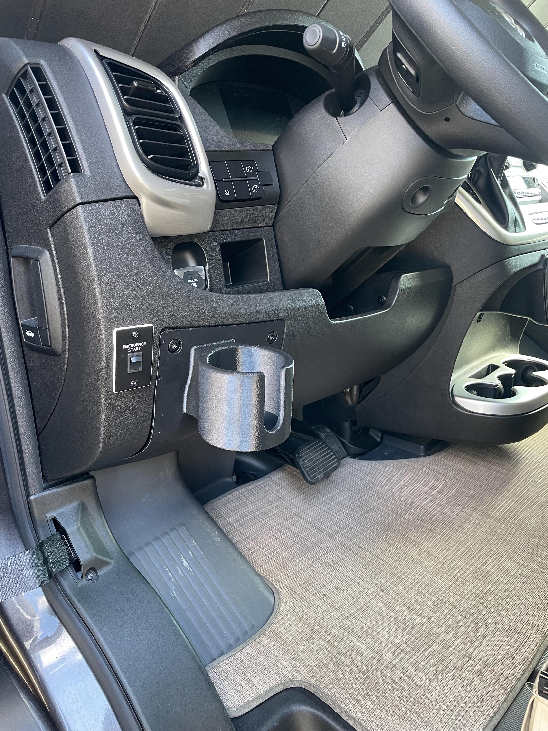 Improved Cup Holder for Ram Promaster (fits 2014-2025, 1500 2500 3500 ...