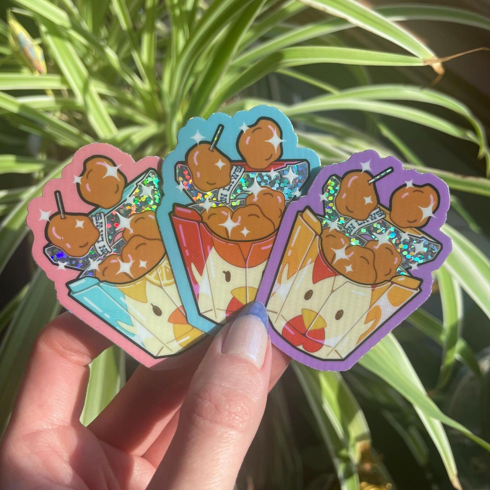 Karaage-kun Sticker | Conbini Food Sticker | Aesthetic Japan Sticker ...