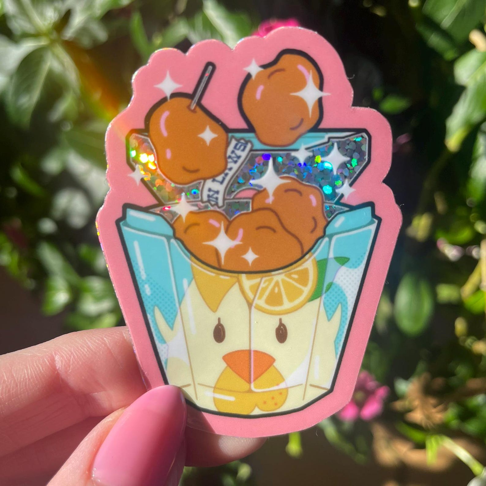 Karaage-kun Sticker | Conbini Food Sticker | Aesthetic Japan Sticker ...