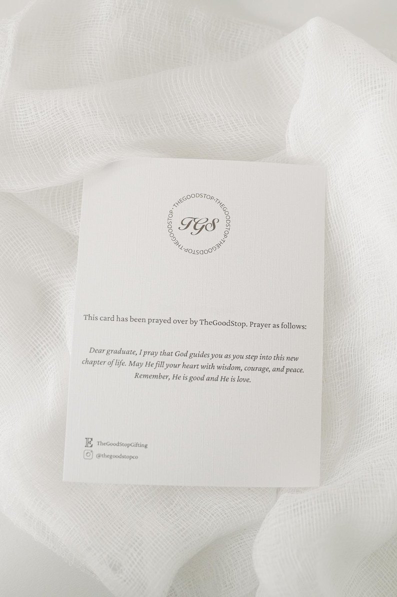 Christian Graduation Card | Graduation Blessing for Him/her - Etsy