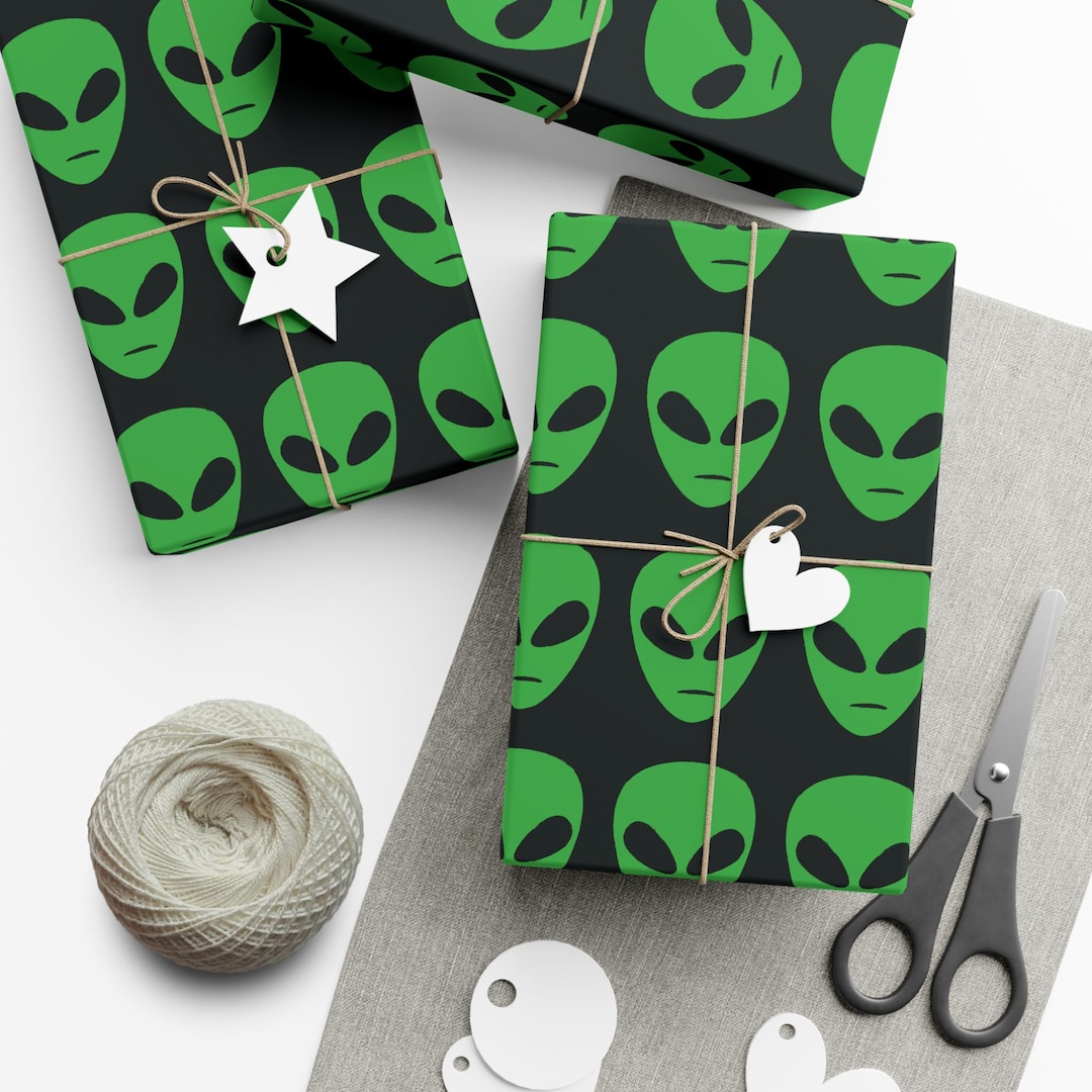 Alien Wrapping Papers - Etsy