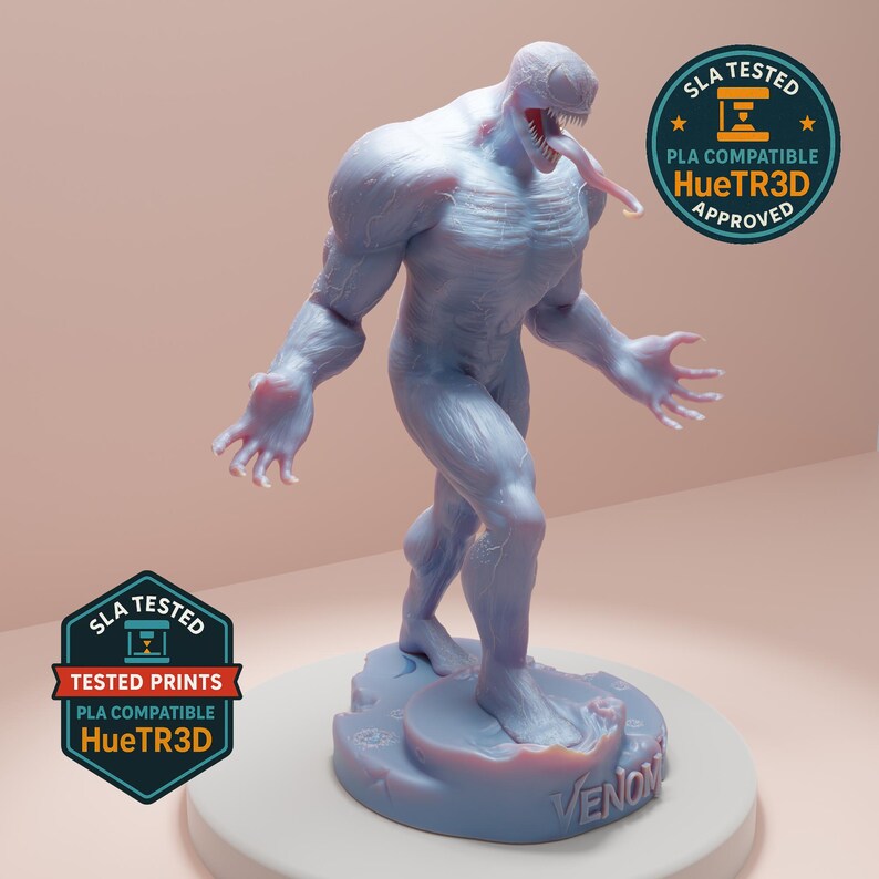 Venom Sculpture STL File FDM Printer Compatible - Etsy