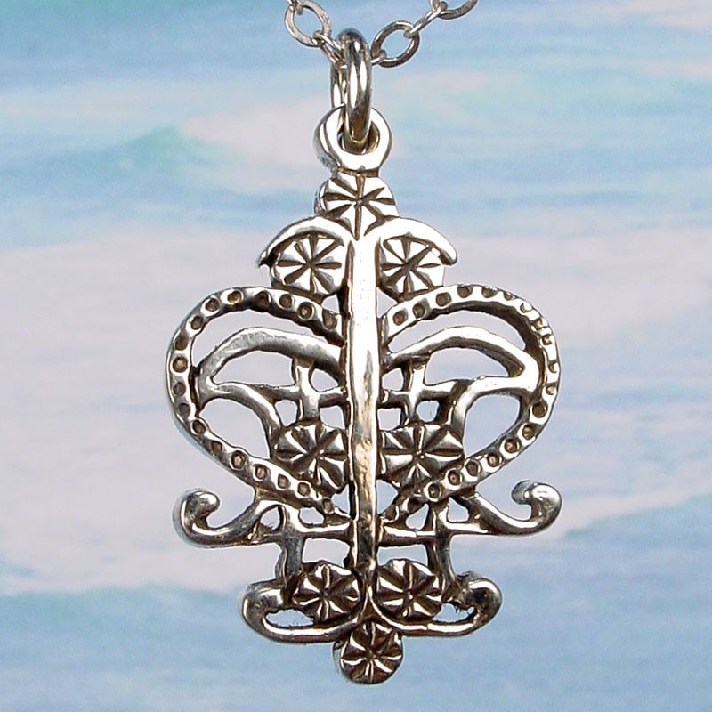 ERZULIE FREDA Voodoo Vodou Loa Lwa Veve Charm Pendant in - Etsy