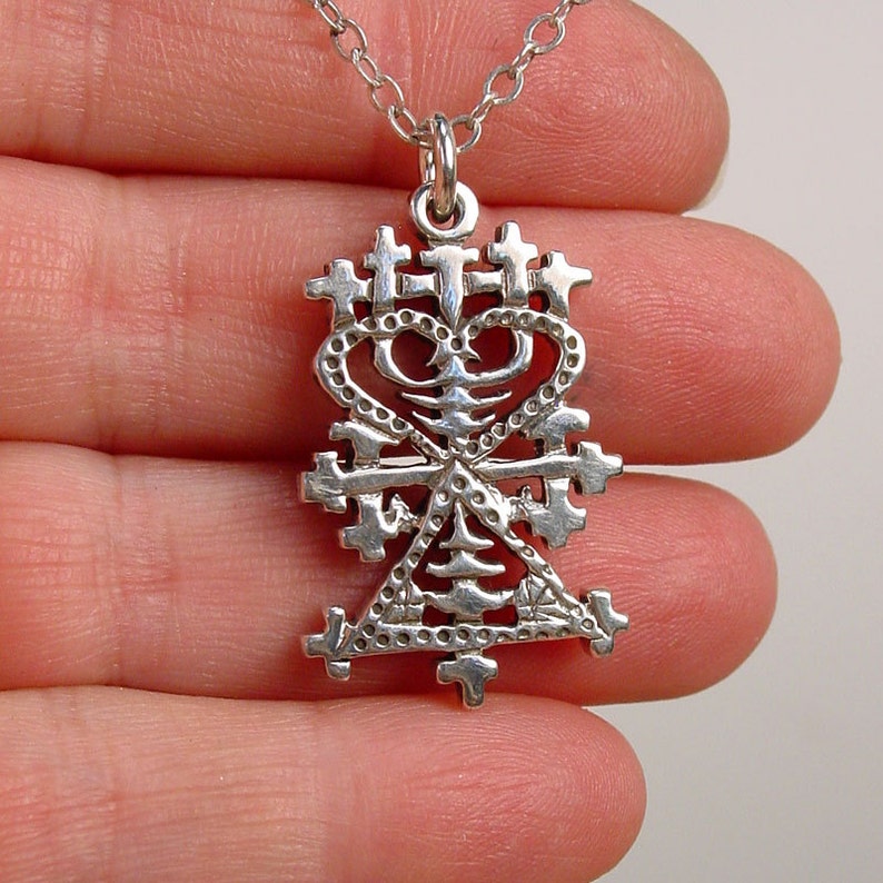 MAMAN BRIGITTE Voodoo Vodou Loa Lwa Veve Charm Pendant in Solid Cast ...