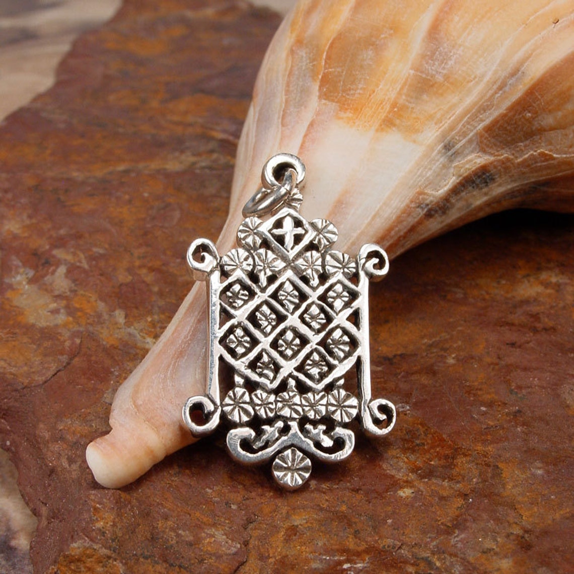OGOUN Voodoo Vodou Loa Lwa Veve Charm Pendant in Solid Cast - Etsy