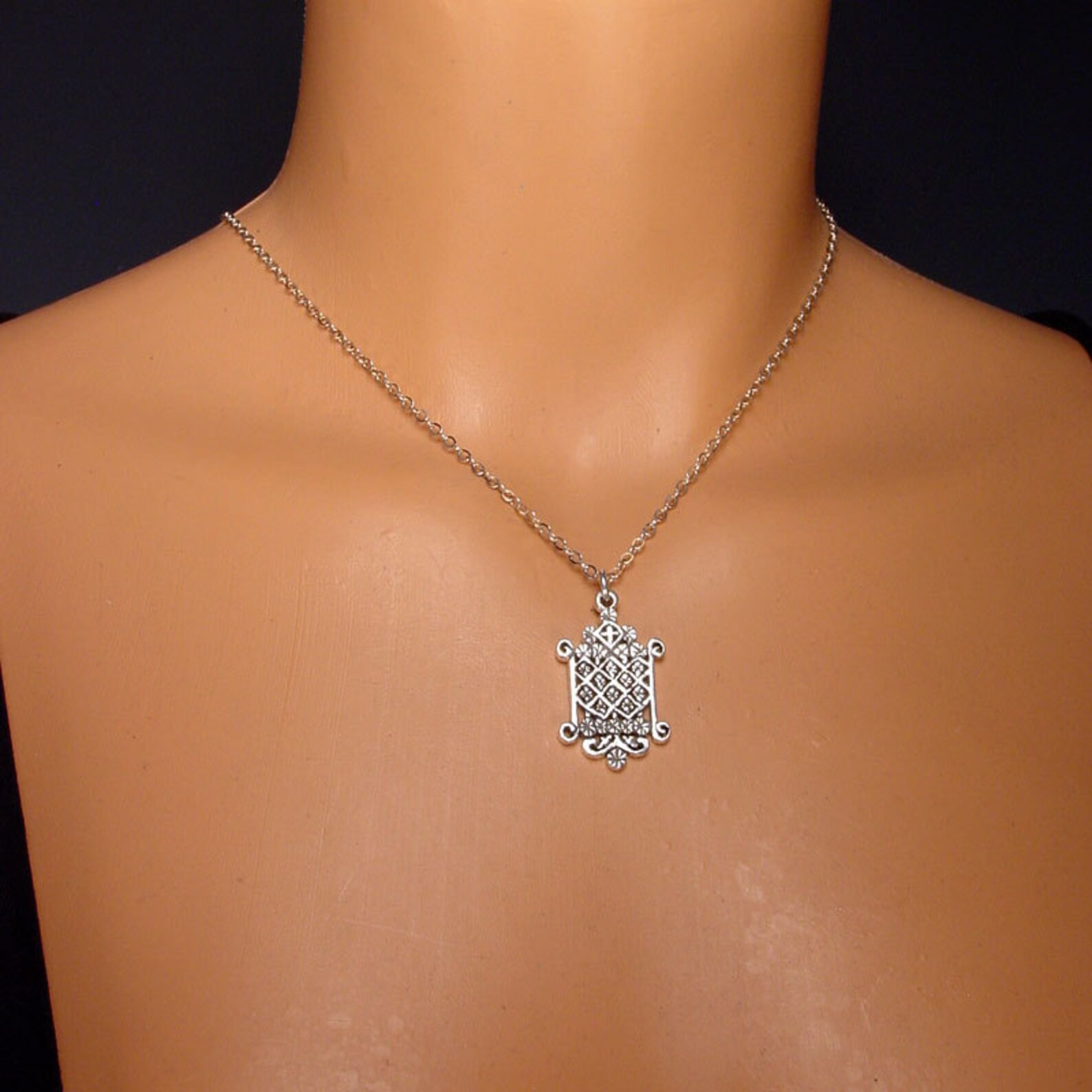 OGOUN Voodoo Vodou Loa Lwa Veve Charm Pendant in Solid Cast - Etsy