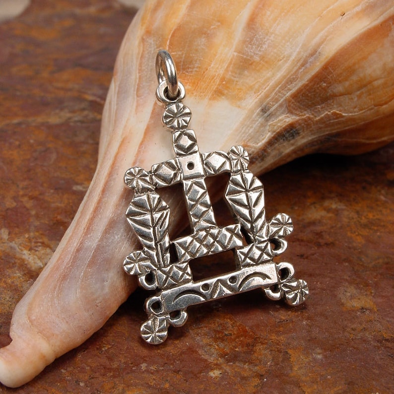BARON SAMEDI Voodoo Vodou Loa Lwa Veve Charm Pendant in - Etsy