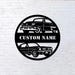 Personalized Classic Car Metal Sign: Vintage Garage Wall Art - Etsy