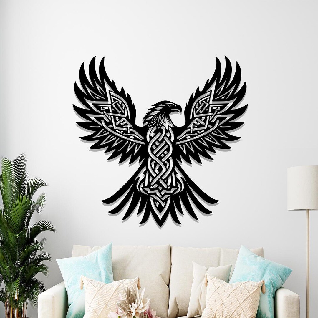 Eagle Wall Art, Metal Eagle Wall Sculpture, American Symbol Art ...