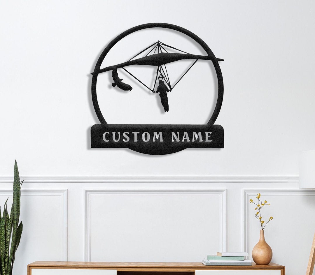 Personalized Skydiving Metal Sign, Adventure Decor, Parachuting ...
