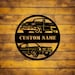 Personalized Classic Car Metal Sign: Vintage Garage Wall Art - Etsy