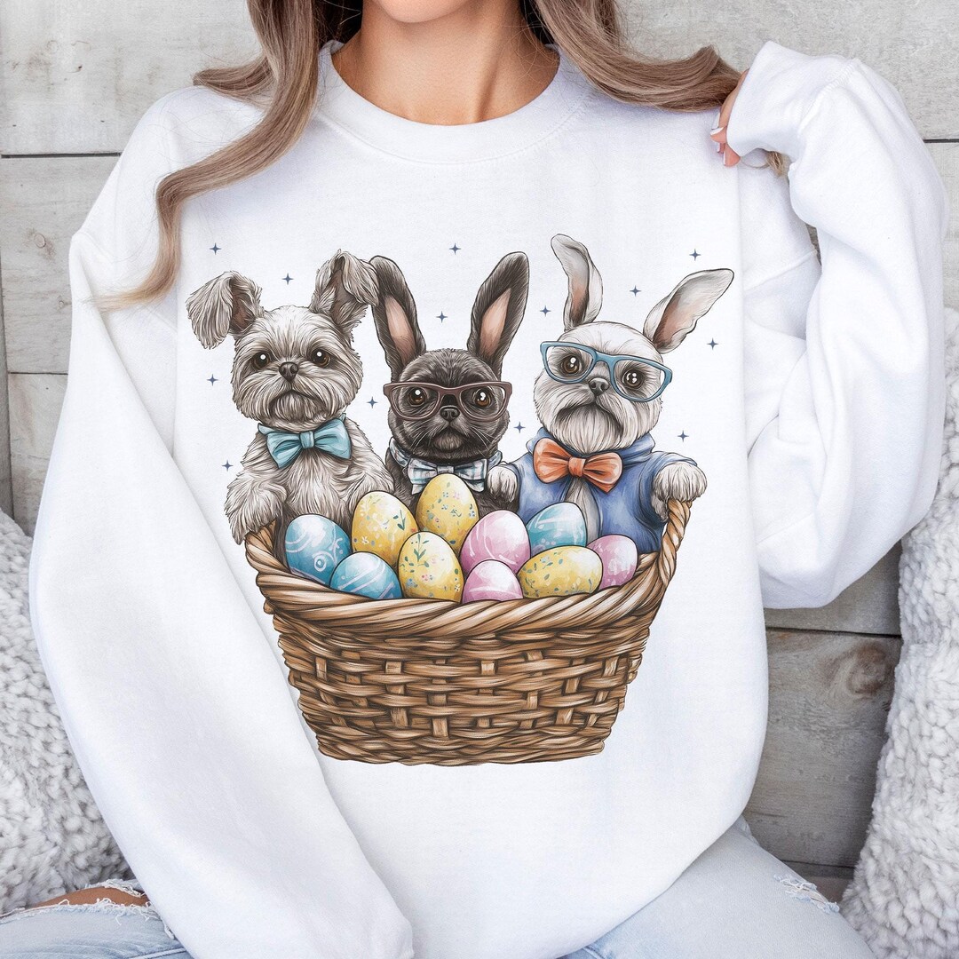 Cute Easter Dog Png, Easter Dog Png, Bunny Dog Png, Cute Dogs Easter ...