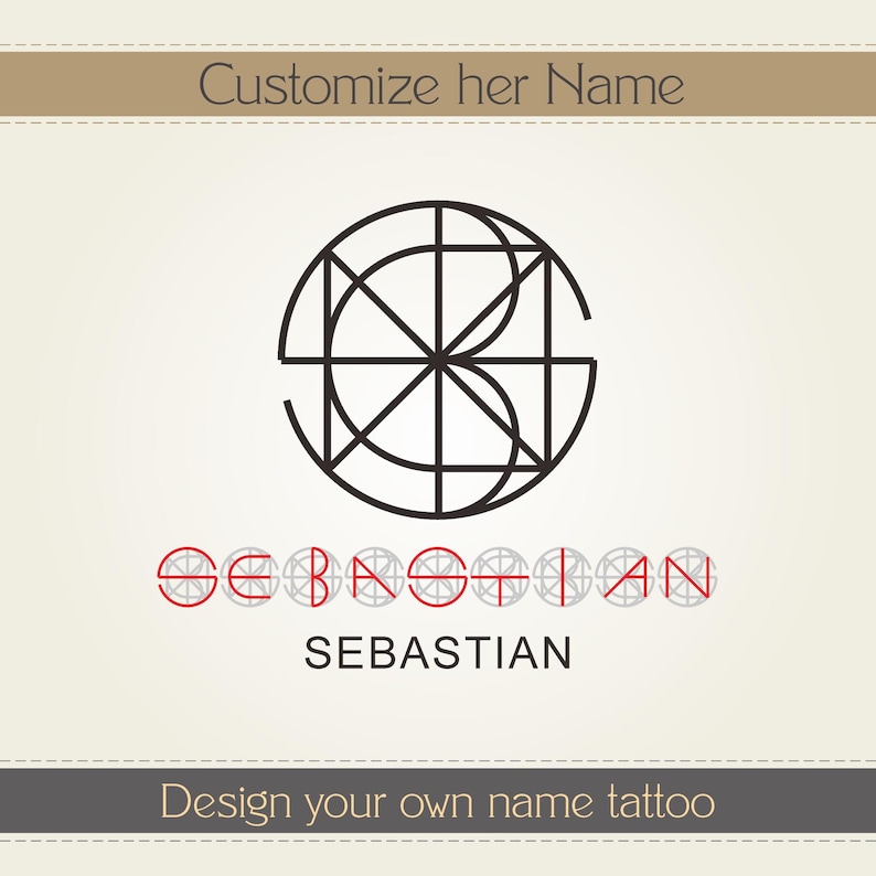 Custom Name Logo Tattoo Design: Personalized Ink Art - Etsy Australia