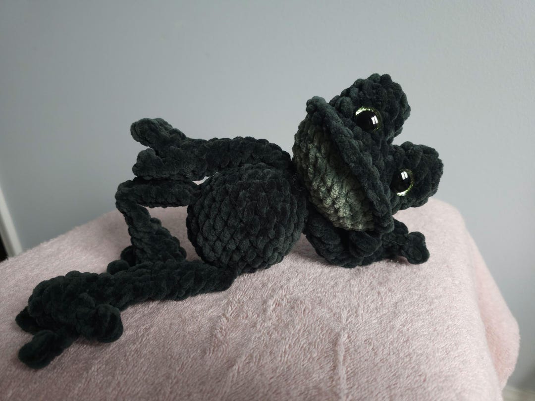 Amigurumi Poseable Frog - Etsy
