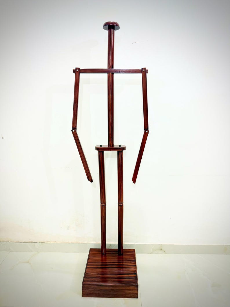 Medieval Armor Display Stand: Dark Brown Wooden Full Suit - Etsy