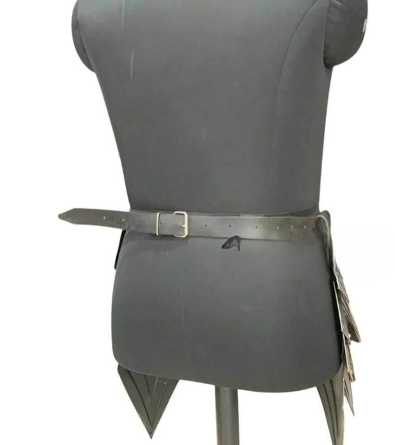 Medieval Knight Steel Tasset Armor: Gothic LARP SCA Leather Belt - Etsy UK