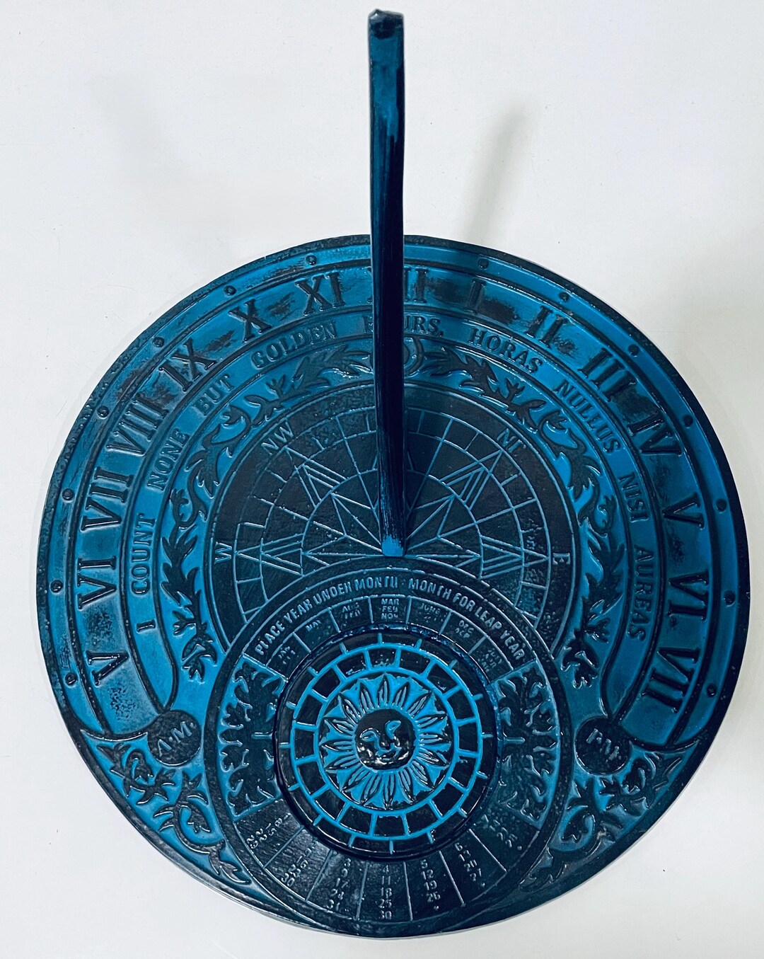 Engraved Brass Garden Sundial – Unique Gift for Him, Her, Couples ...