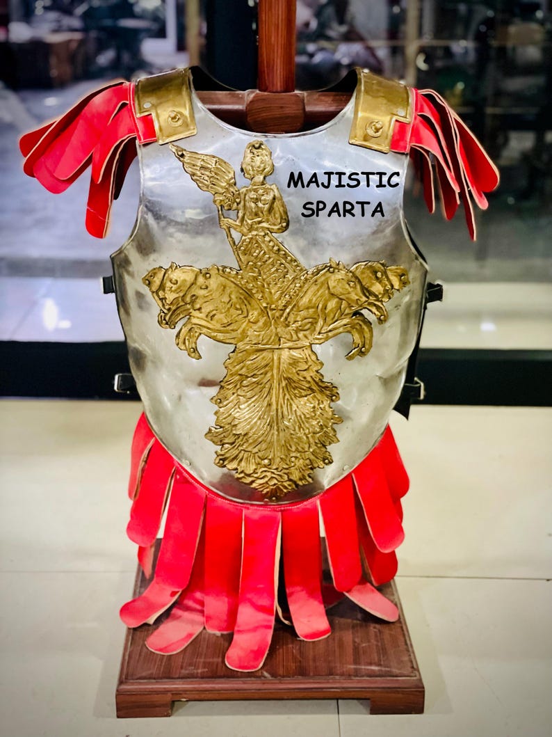 Steel Muscle Armor Cuirass: Roman Gladiator Cosplay Breastplate - Etsy