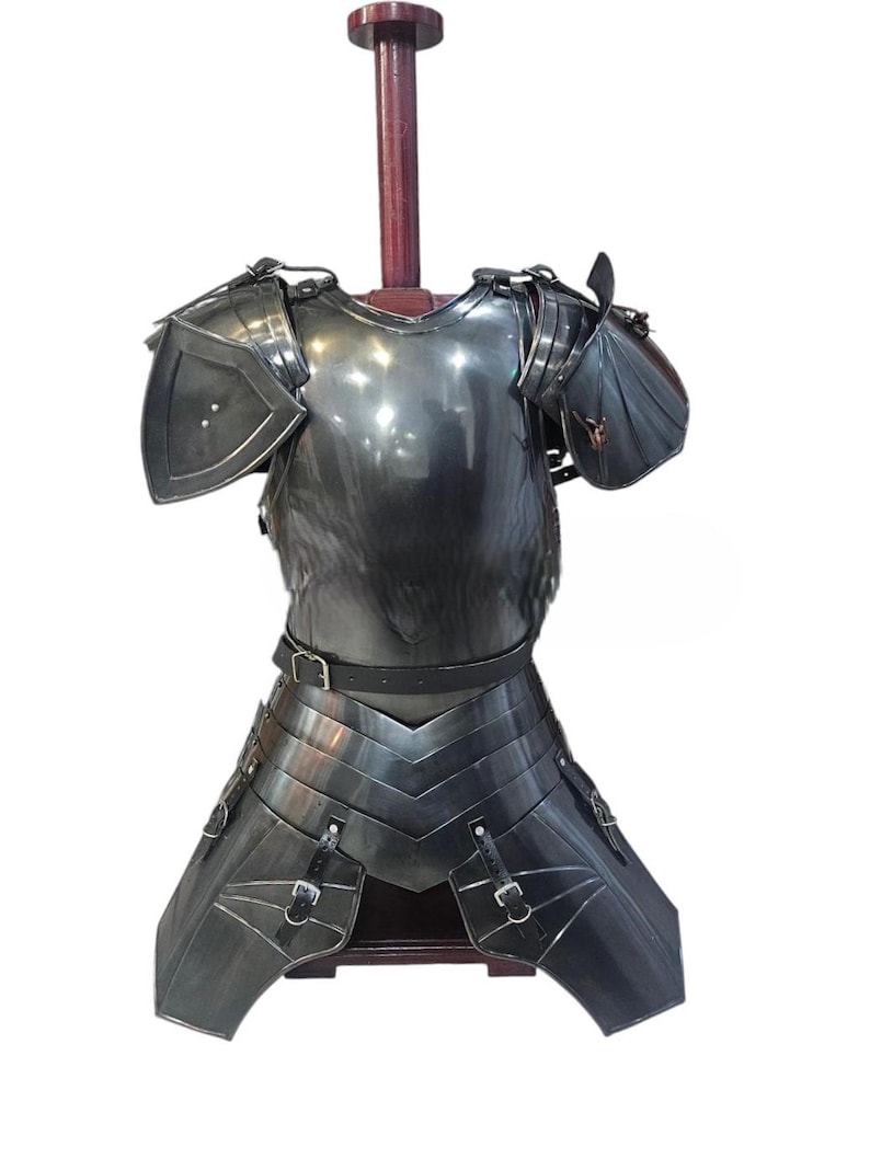 Medieval Knight Female Fantasy Half Body Armor Chest Plate - Roman ...
