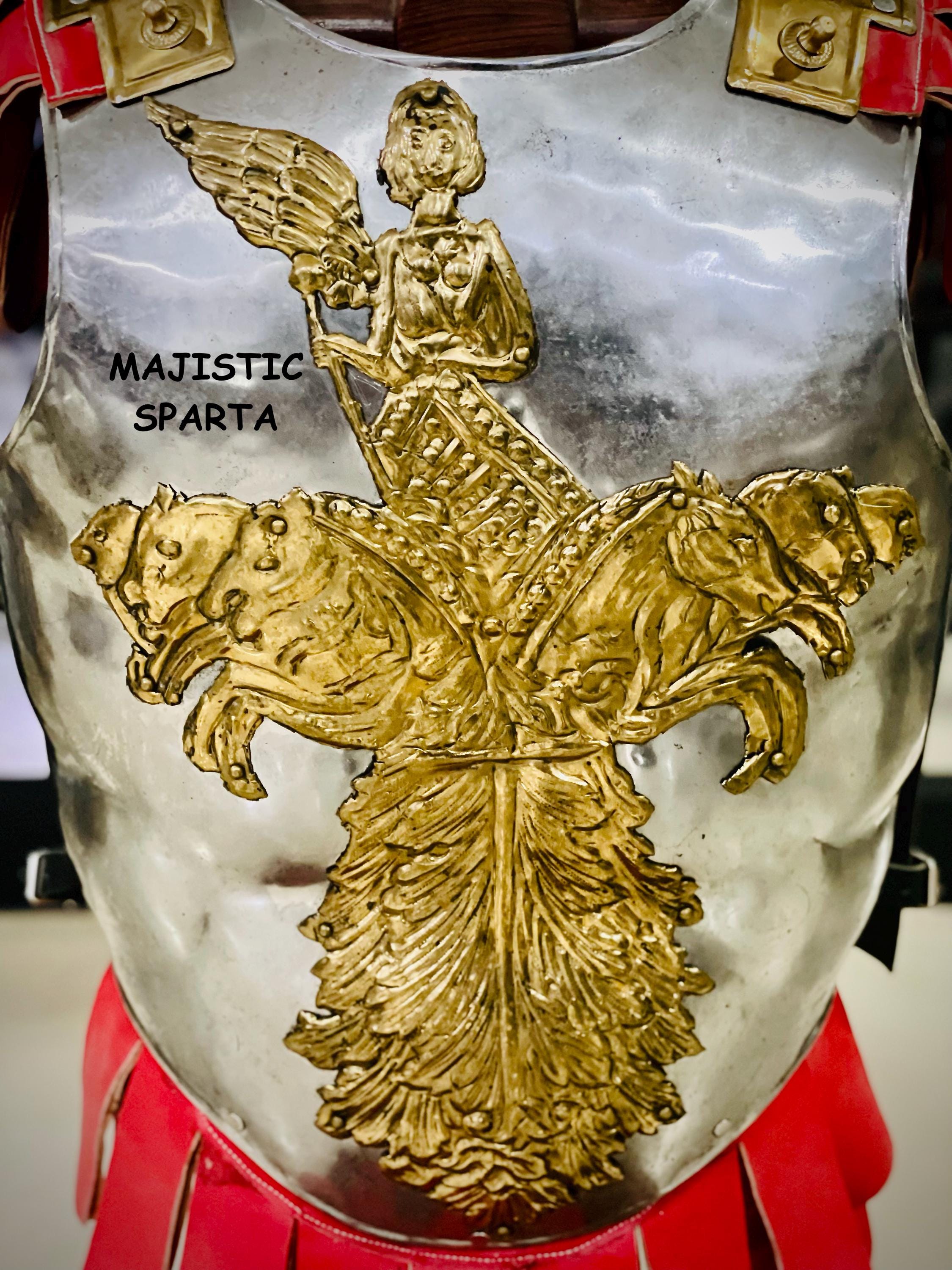 Steel Muscle Armor Cuirass: Roman Gladiator Cosplay Breastplate - Etsy