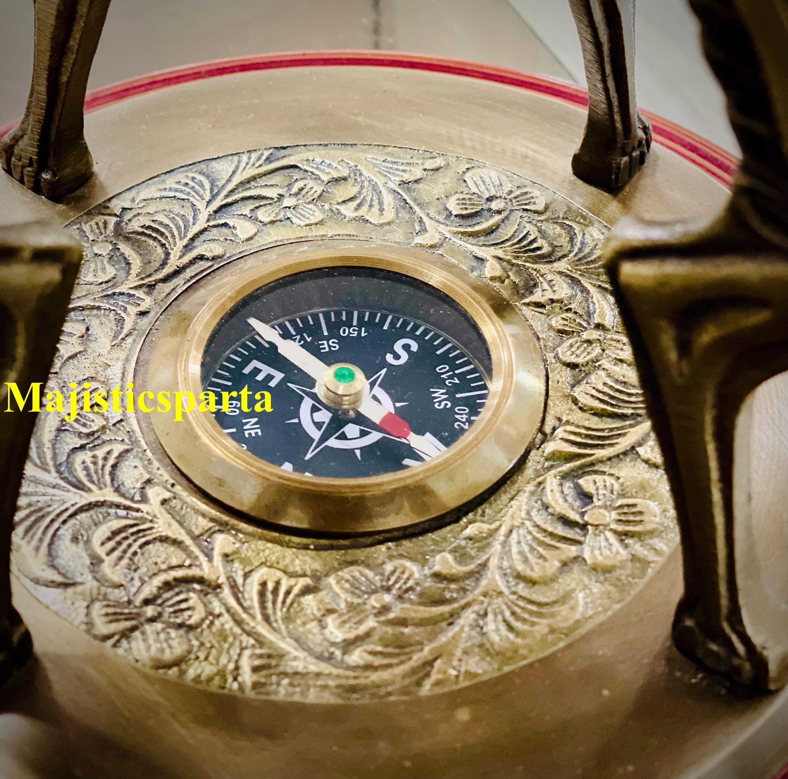 Handmade Brass Zodiac Armillary Sphere: Astrology Home Decor (16 Inch ...