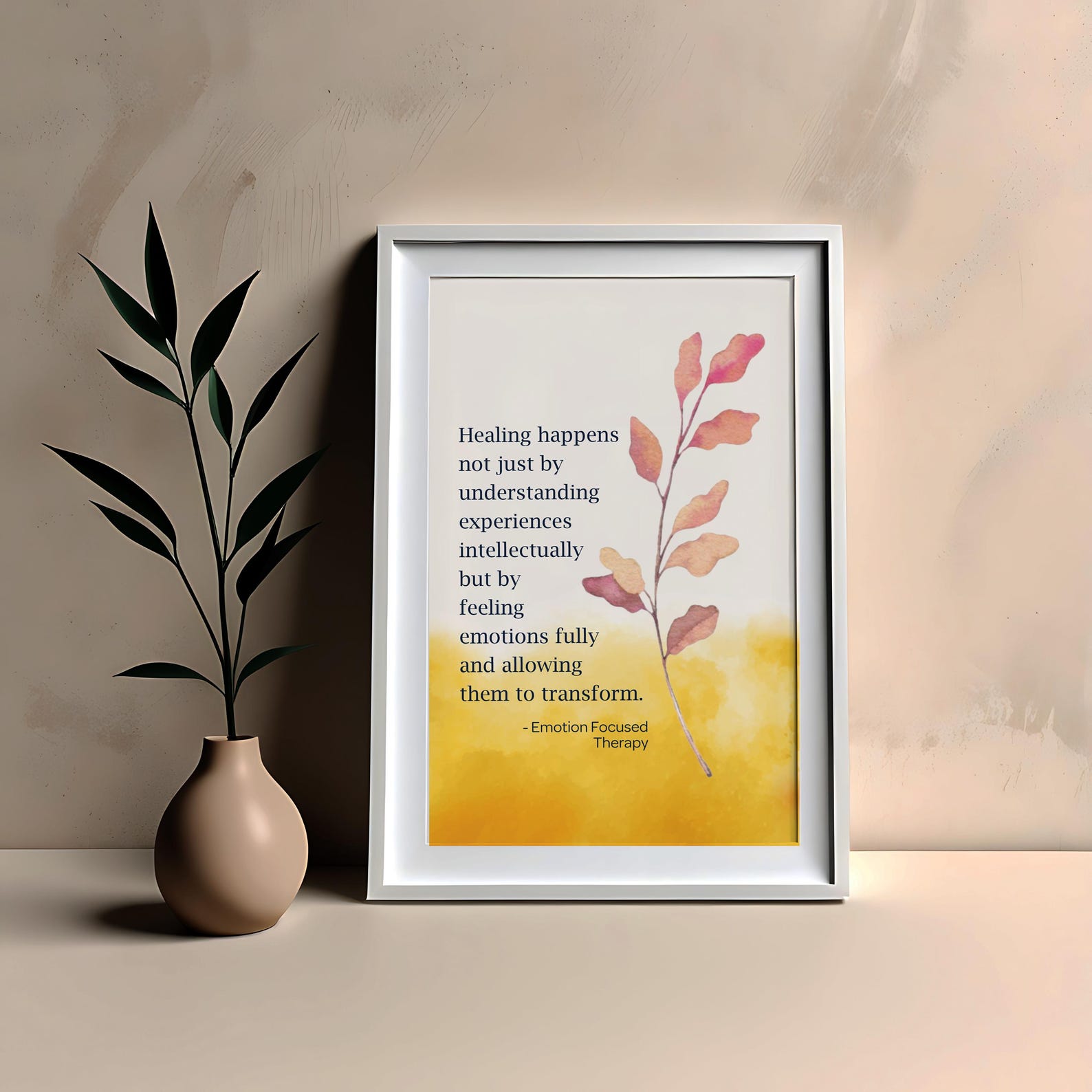 EFT Therapy Office Wall Art - Emotion-focused Therapy Printable Decor ...
