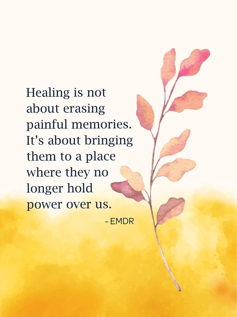 Psychology Wall Art - Therapy Office Decor Digital Print - EMDR ...