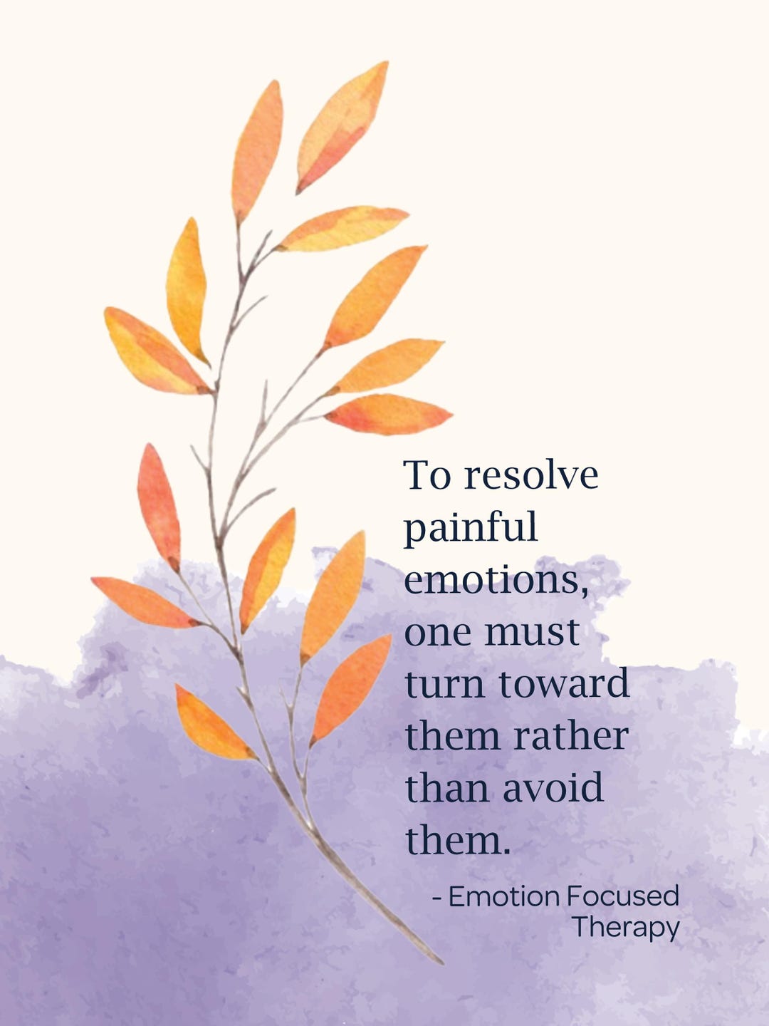 Emotion Focused Therapy Printable Poster. Counseling Wall Art. EFT ...