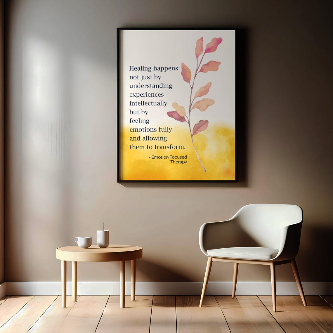 EFT Therapy Office Wall Art - Emotion-focused Therapy Printable Decor ...