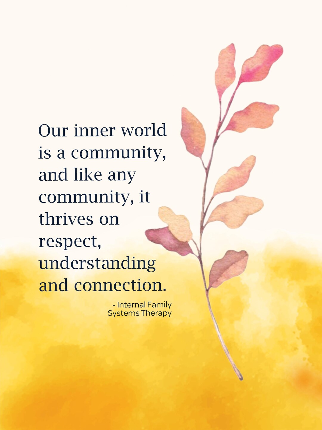 Internal Family Systems Wall Art for Psychology Clinics, IFS Therapy ...