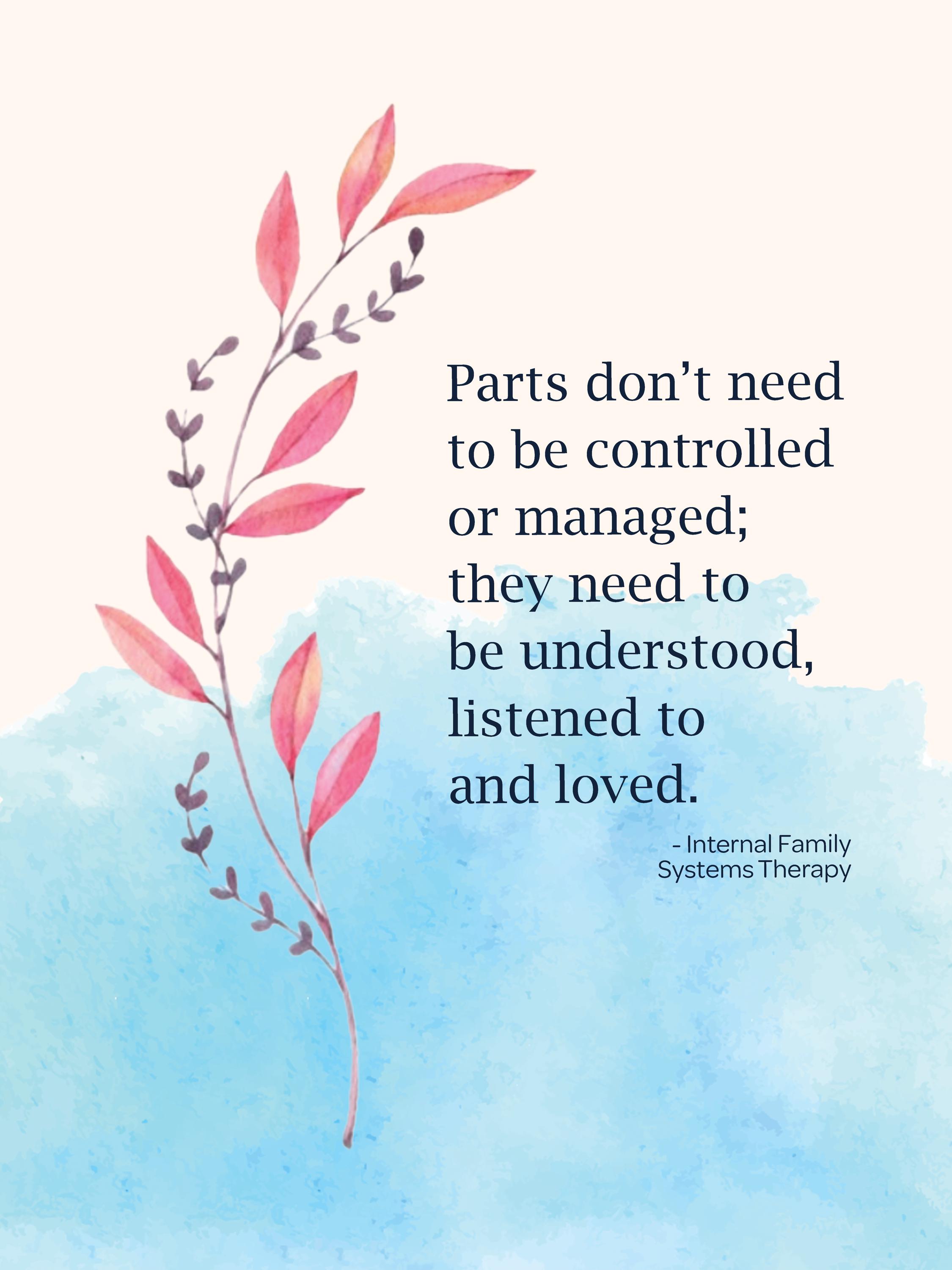 Internal Family Systems Quote Wall Art - IFS Therapy Digital Download ...