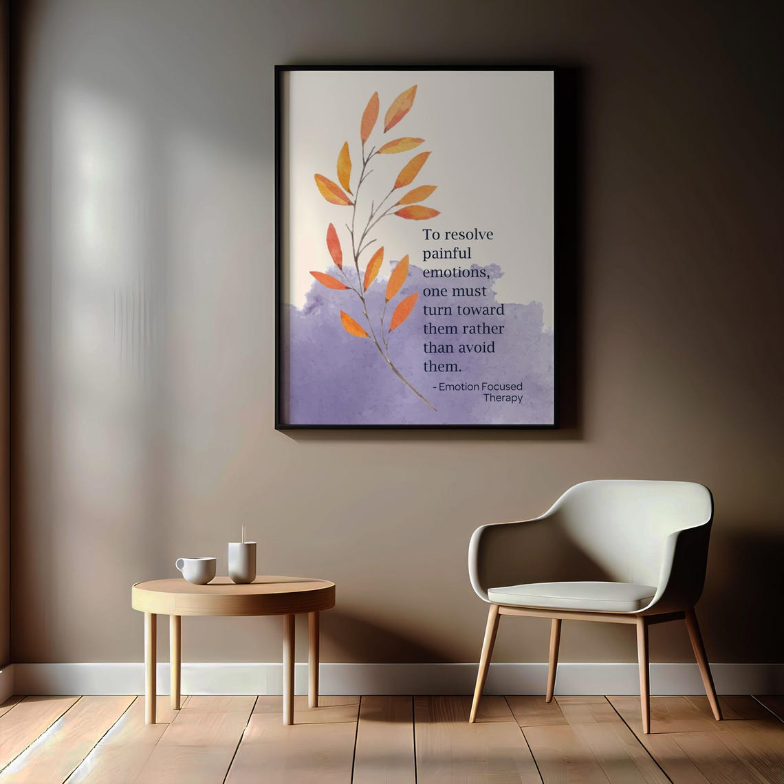 Emotion Focused Therapy Printable Poster. Counseling Wall Art. EFT ...