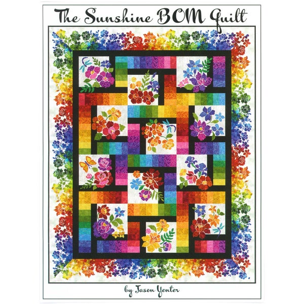 Sunshine Garden Quilt Pattern - Etsy