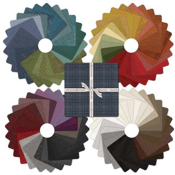 Woolies FLANNEL Layer Cake Complete Set 10 X 10 - Etsy