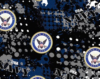 Us Navy Fabric | Etsy