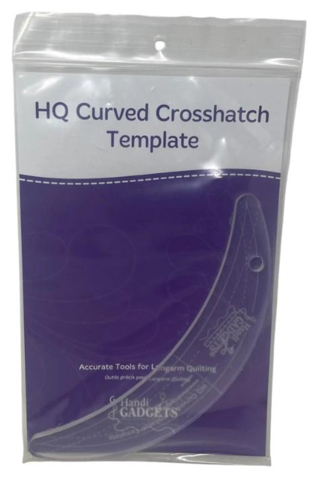 Handi Quilter Curved Crosshatch Template - HQ Curved Crosshatch ...