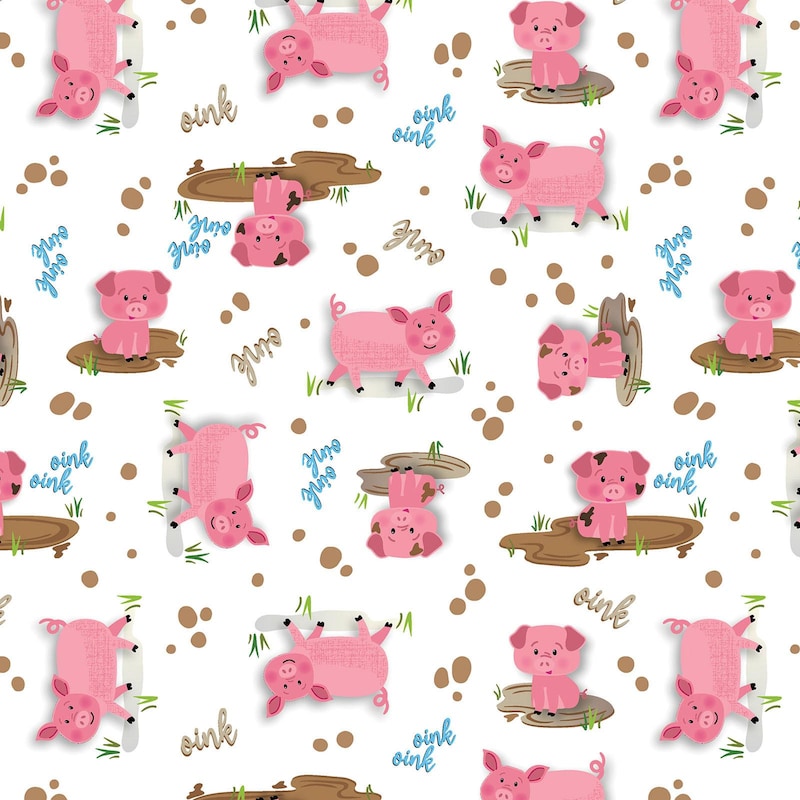 Pig Fabric - Etsy