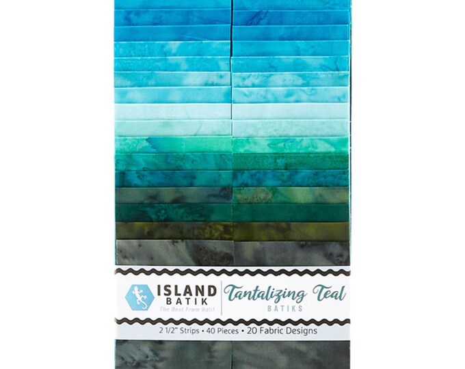 FREE SHIPPING - Island Batik Tantalizing Teals Turquiose Blue Fabric ...