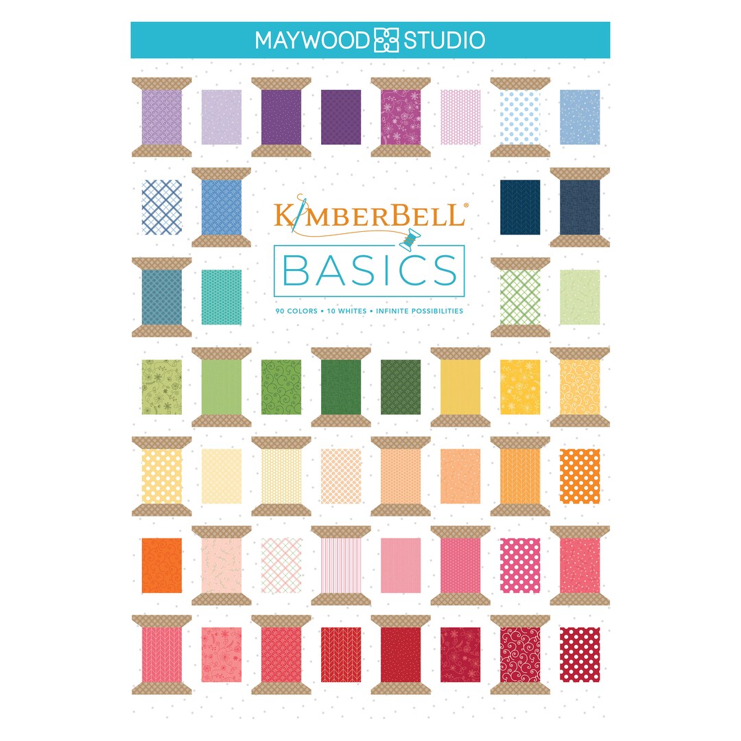 Kimberbell Basics Kims Picks Fabric Charm Pack COMPLETE SET by Maywood ...