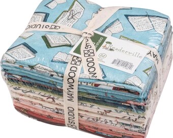 School Fabric Bookworm by Mejo Books and Learning Cotton Fabric by the ...