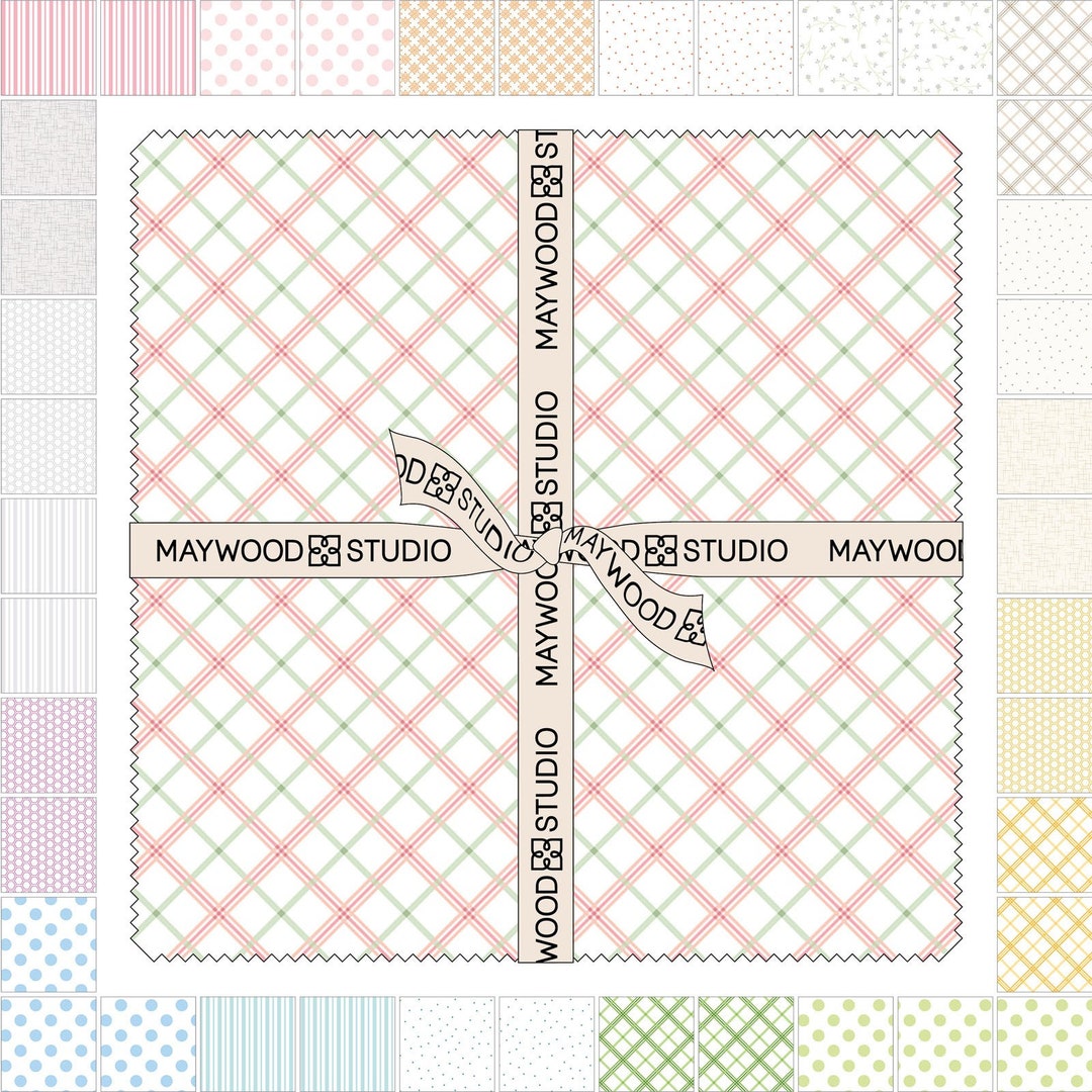 Kimberbell Basics Lullaby Fabric Layer Cake 42 Precut Quilt Squares 10 ...