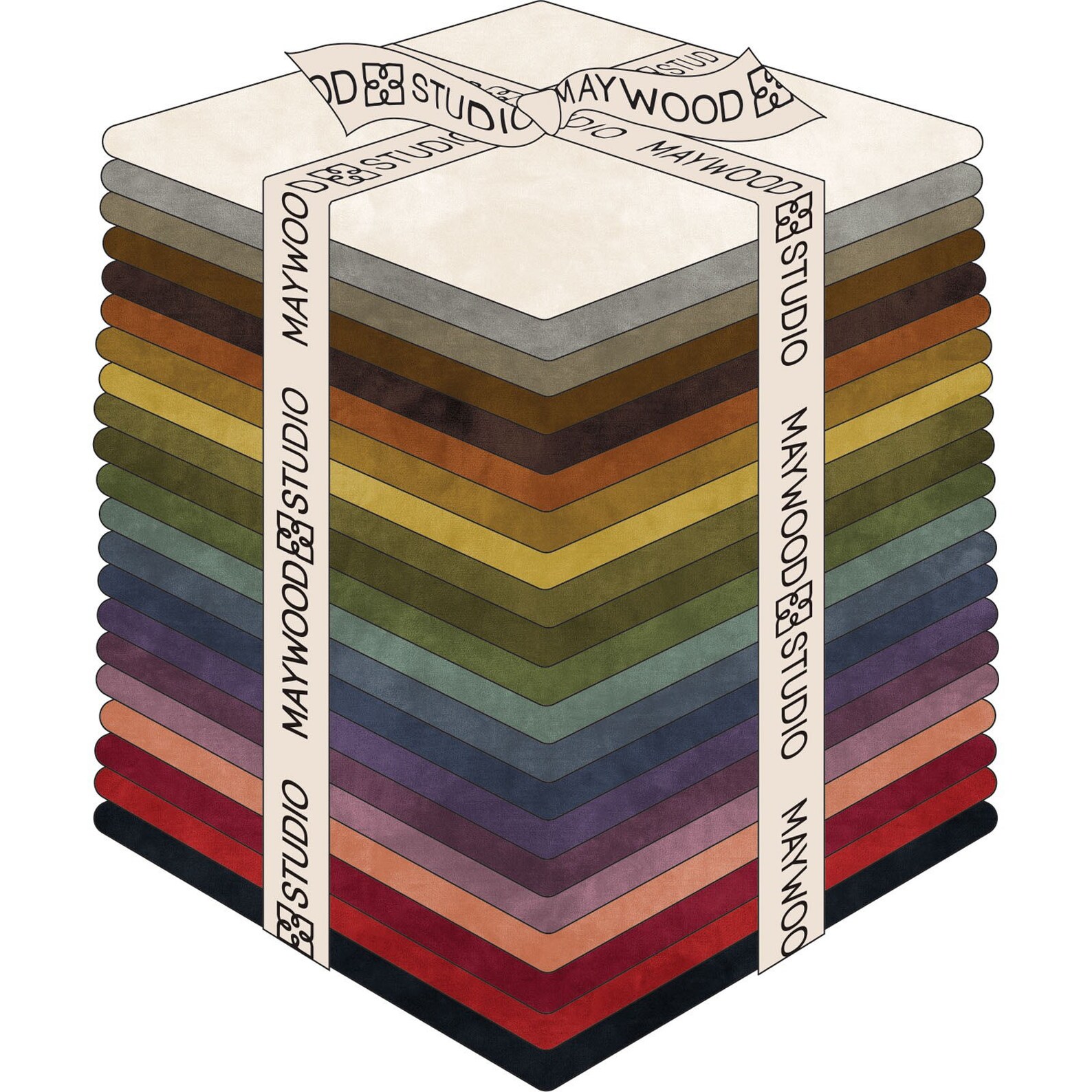 Woolies Color Wash FLANNEL Fabric Fat Quarter Bundle 21 | Etsy