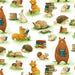 Forest Fables Fabric by Paintbrush Studios - Woodland Animals & Books ...