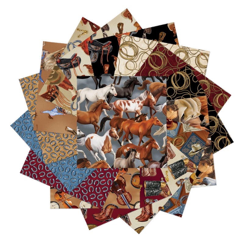 Western Fabric - Etsy