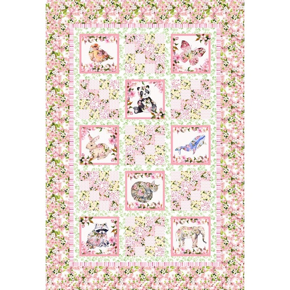 Pretty in Pink Quilt Pattern in the Beginning - Etsy