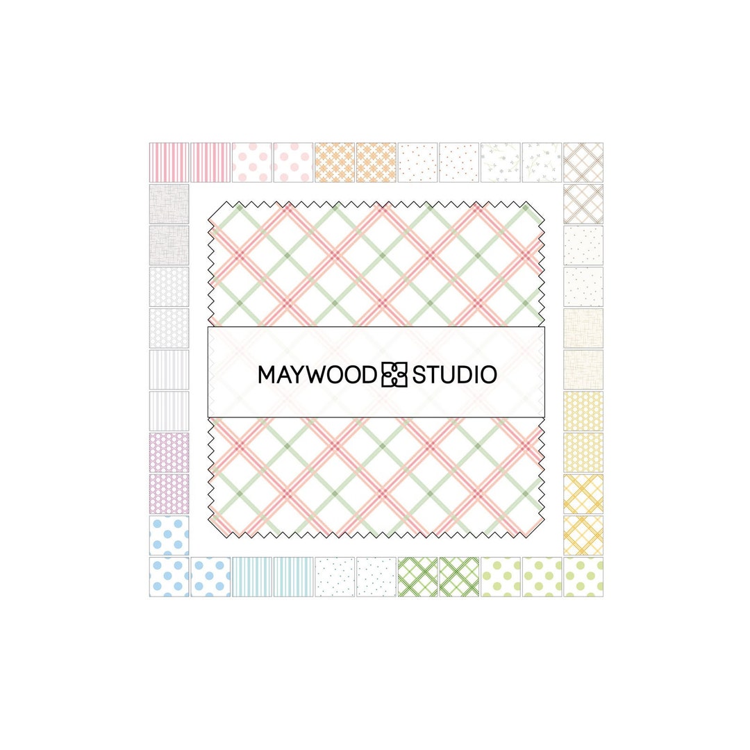Kimberbell Basics Lullaby Fabric Charm Pack by Maywood Studio - 42 ...