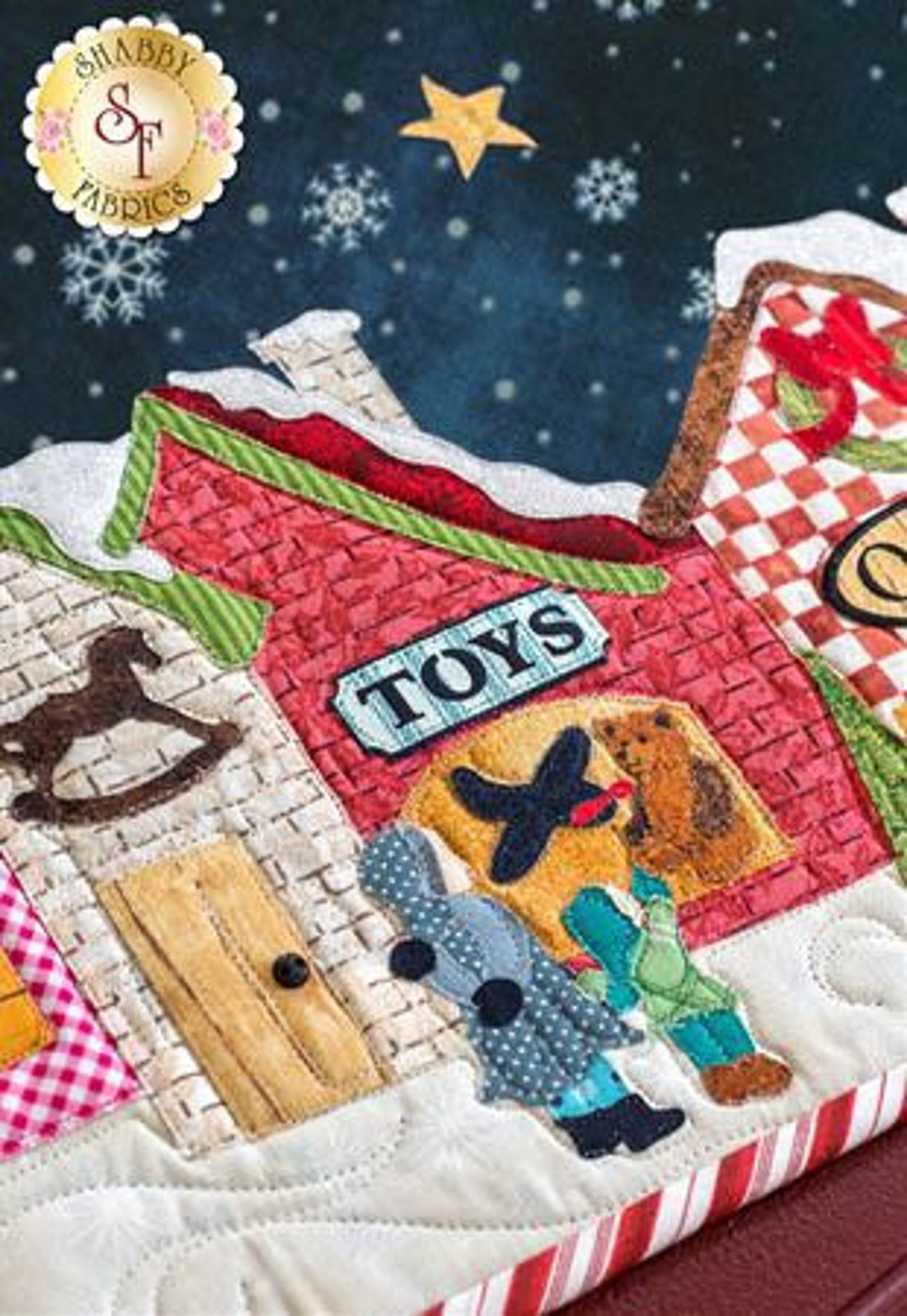 CHRISTMAS EVE Table Runner Applique Quilt Pattern by Shabby - Etsy
